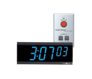 Code Blue Digital Counting Clock - Owl Time Clock